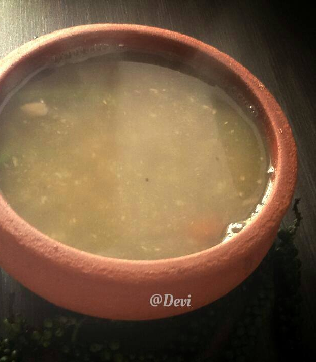 Green Peppercorns Rasam – KitchenDB – My Passion for Healthy Cooking