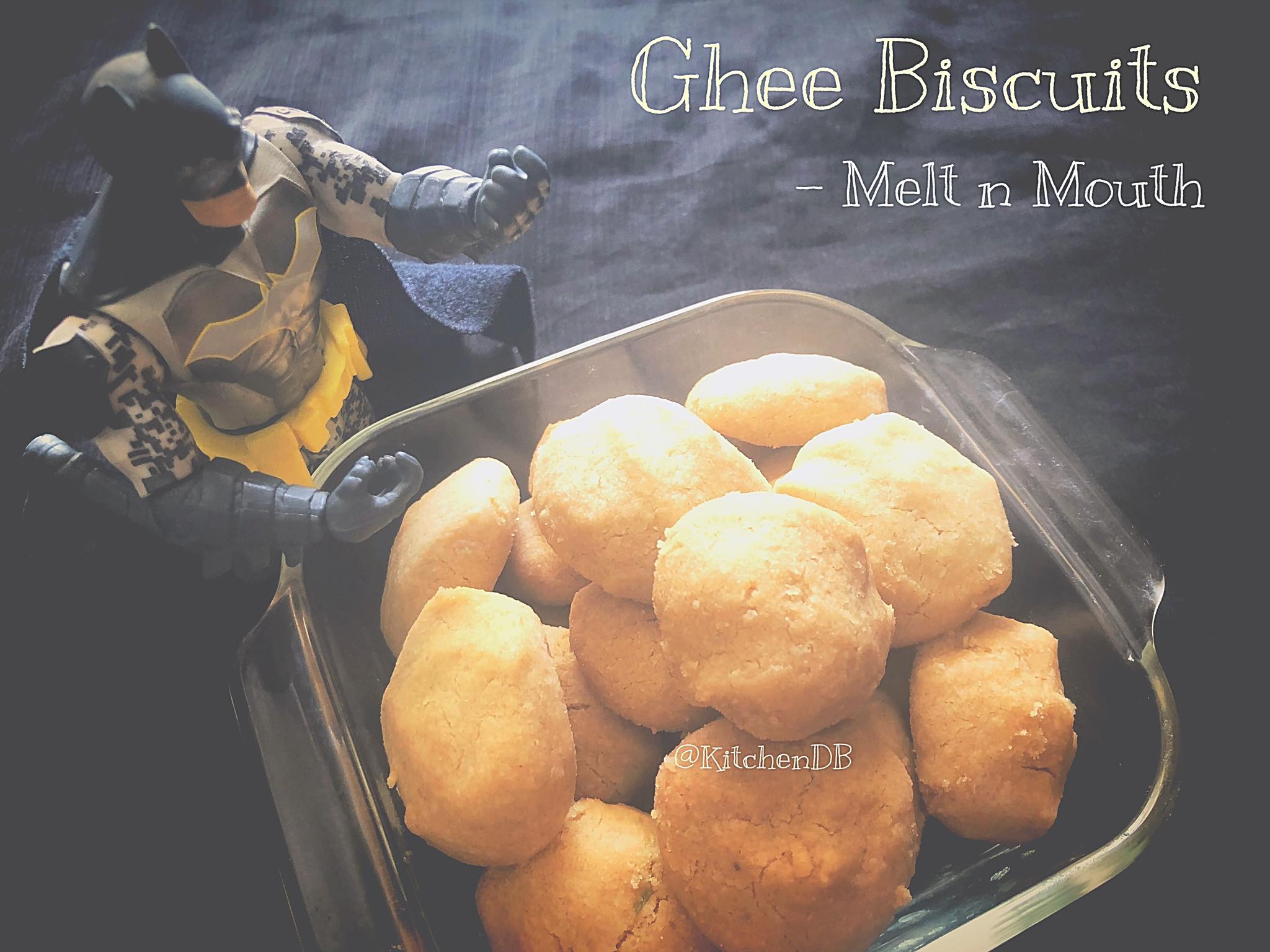 Ghee Biscuits – KitchenDB – My Passion for Healthy Cooking